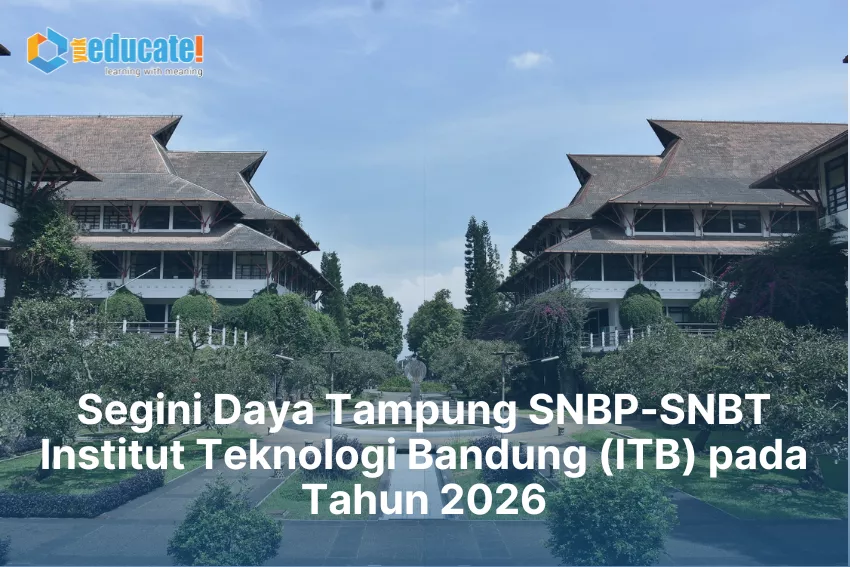 Segini Daya Tampung SNBP-SNBT Institut Teknologi Bandung (ITB) pada ...